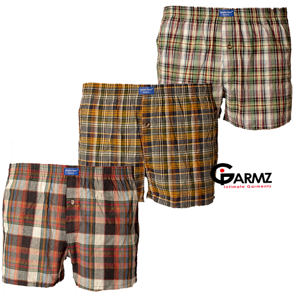 Full Cotton Men’s seamless Boxers 3 pack – Mint Gh